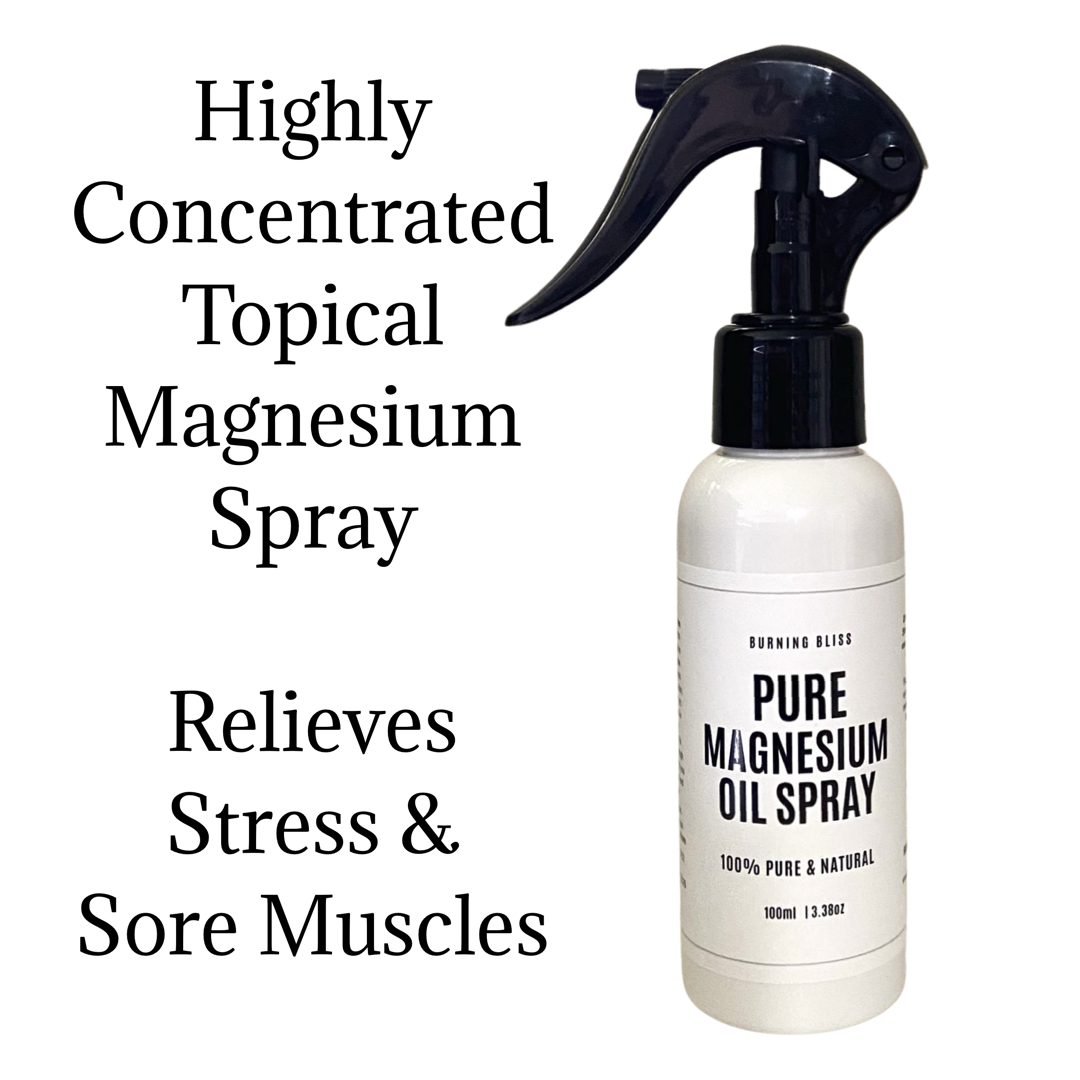 Organic Castor Oil + Magnesium Spray Bundle - Burning Bliss