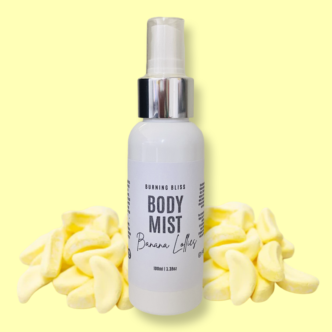 Body Mist | Banana Lollies – Burning Bliss